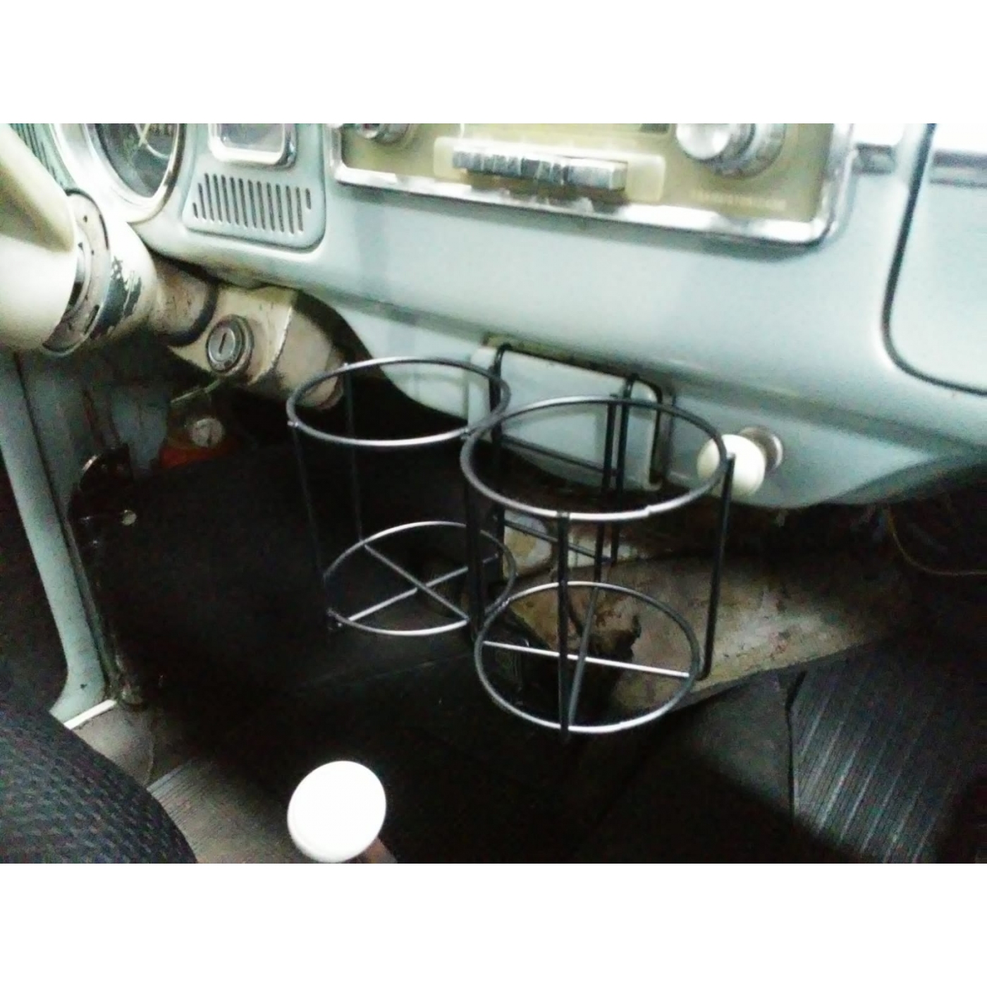 PORTA COPO DUPLO PRETO | Loja Virtual Casa do Fusca Peças, Acabamentos ...