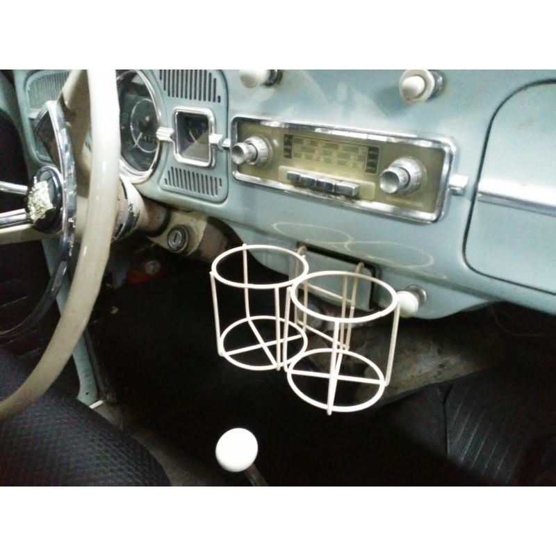 PORTA COPO DUPLO MARFIM | Loja Virtual Casa do Fusca Peças, Acabamentos ...